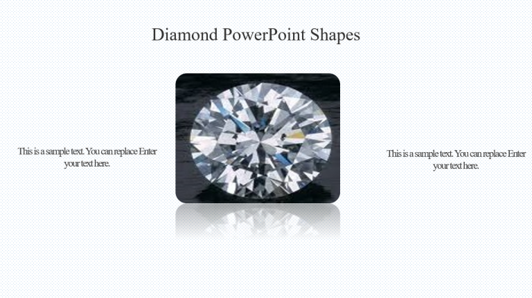 Diamond PowerPoint Shapes ppt - Slidevilla
