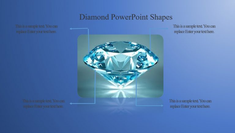 Diamond PowerPoint Shapes ppt - Slidevilla