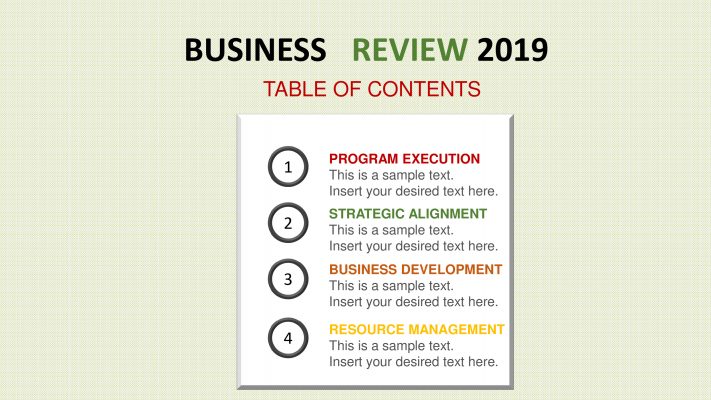 Business Review PowerPoint PPT Template - Slidevilla