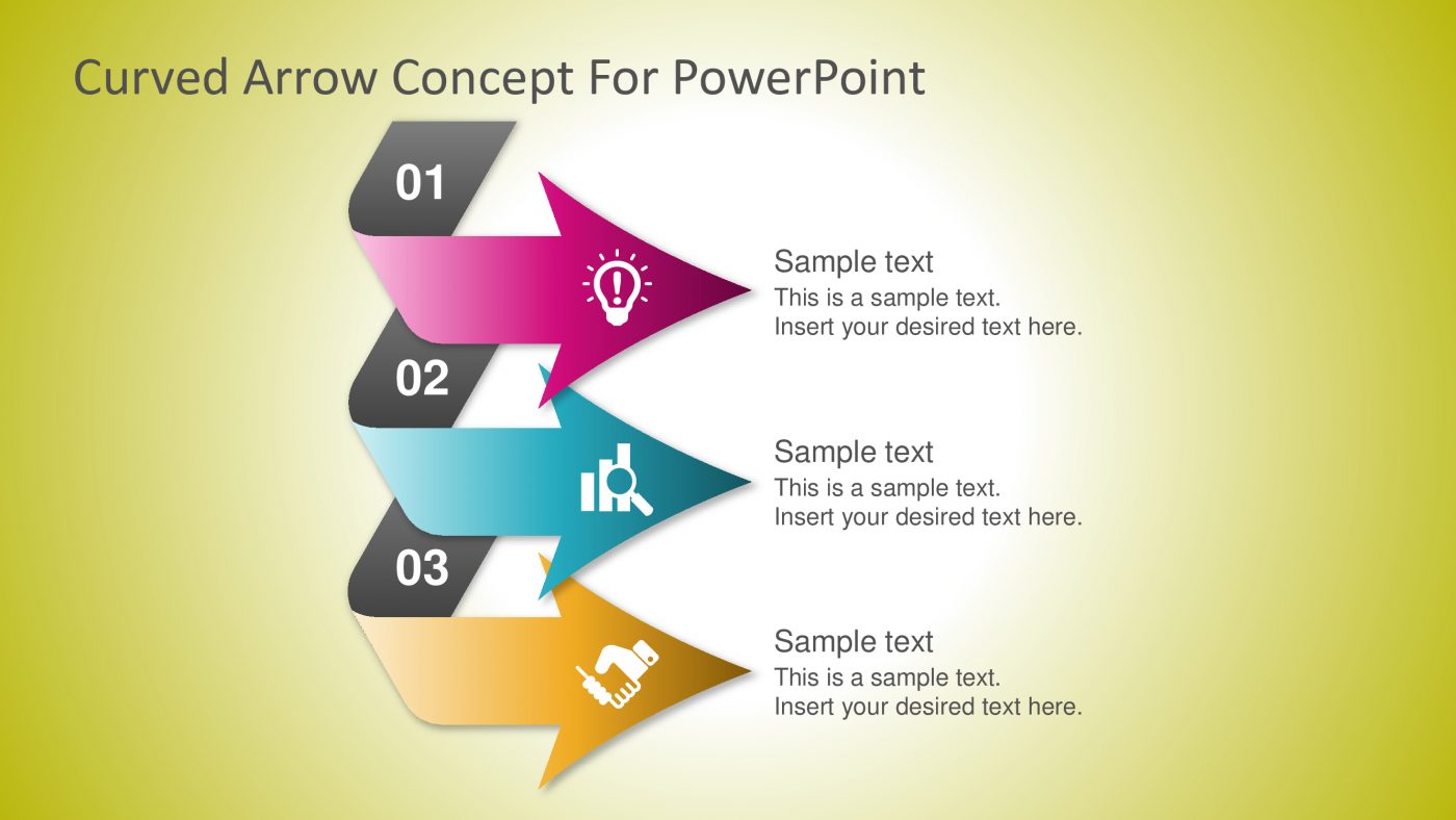 3 Steps Arrows Diagrams - Slidevilla