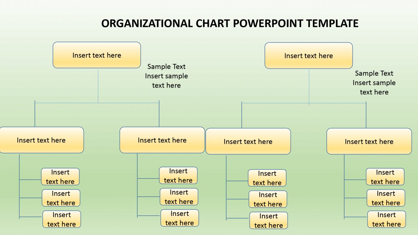 Organization Chart PowerPoint Template - Slidevilla