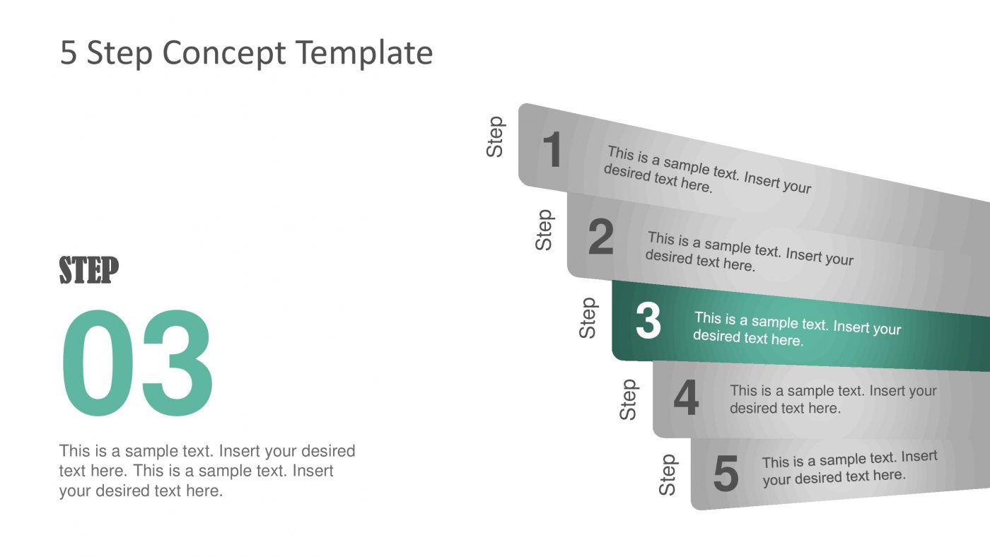 5 Stages Concept Design Powerpoint Template - Slidevilla