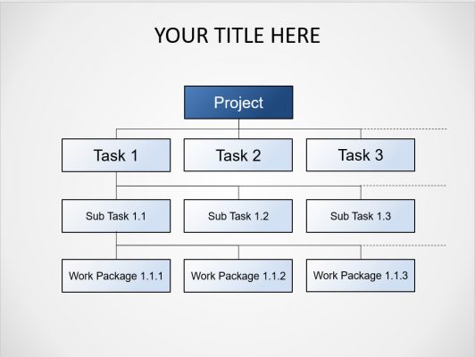 Project management chart template - Slidevilla