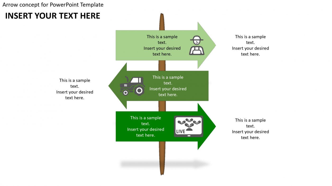 Process Arrows PowerPoint Diagram: 100% Editable PPTx