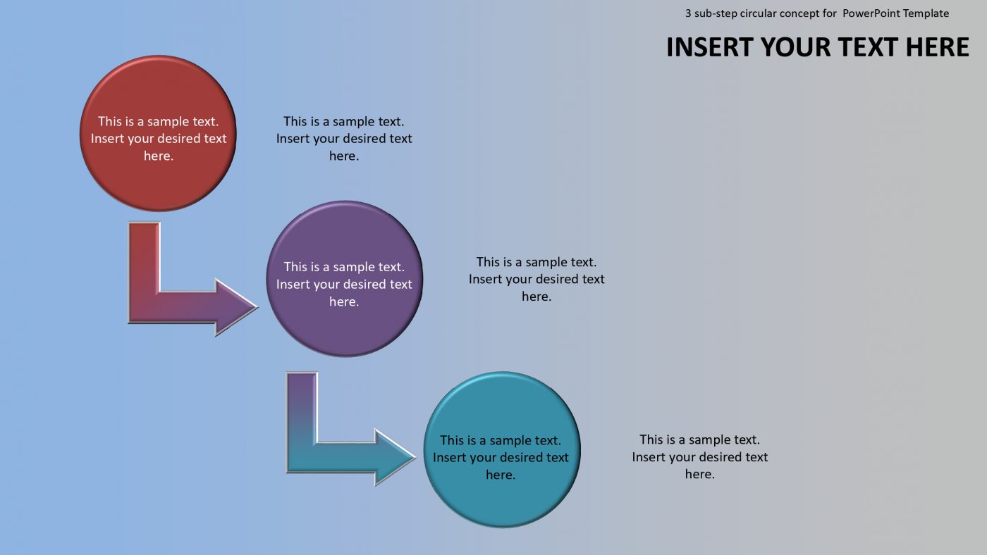 Step by step Template Slide: 100% Editable PPTx