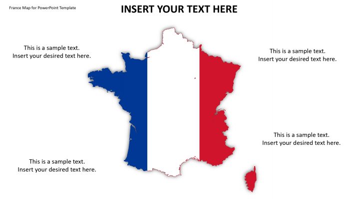 France Map for PowerPoint Template - Slidevilla