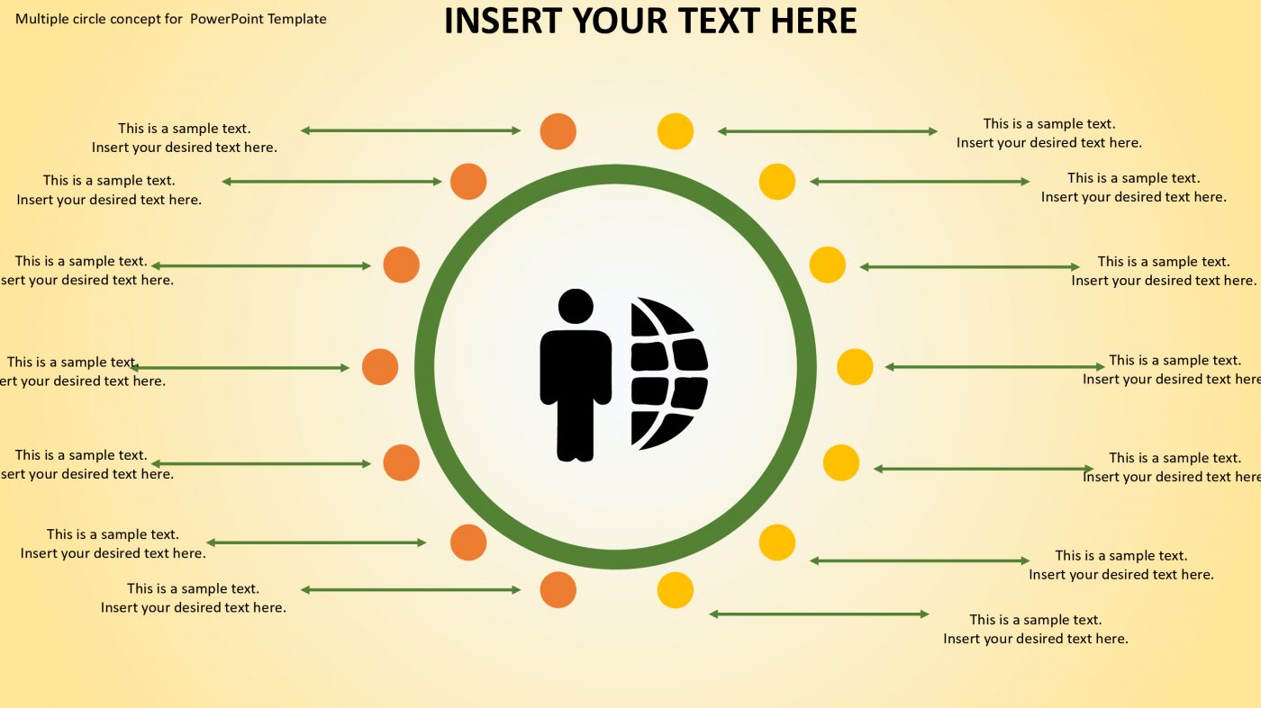 Multiple circle concept for PowerPoint Template - Slidevilla
