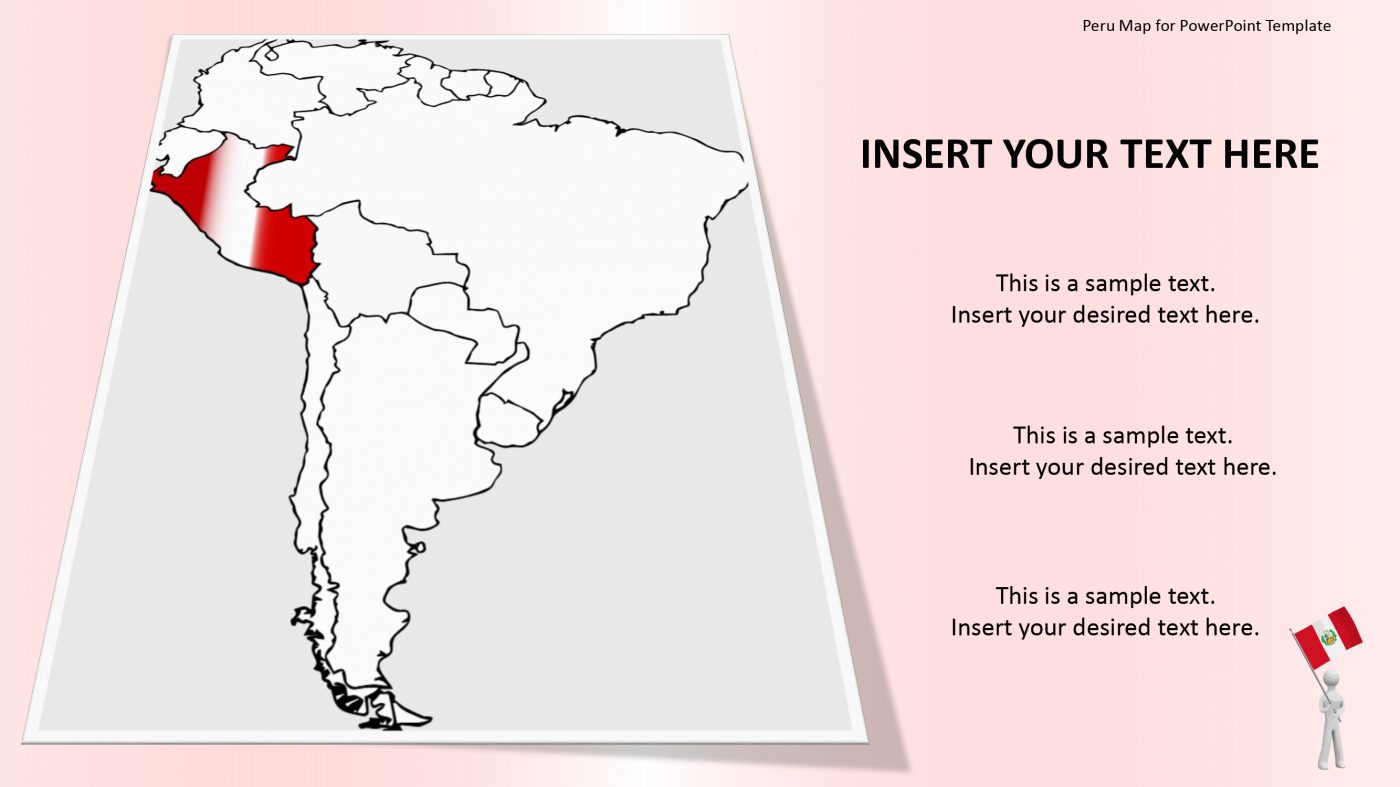 Peru Map for PowerPoint Template - Slidevilla