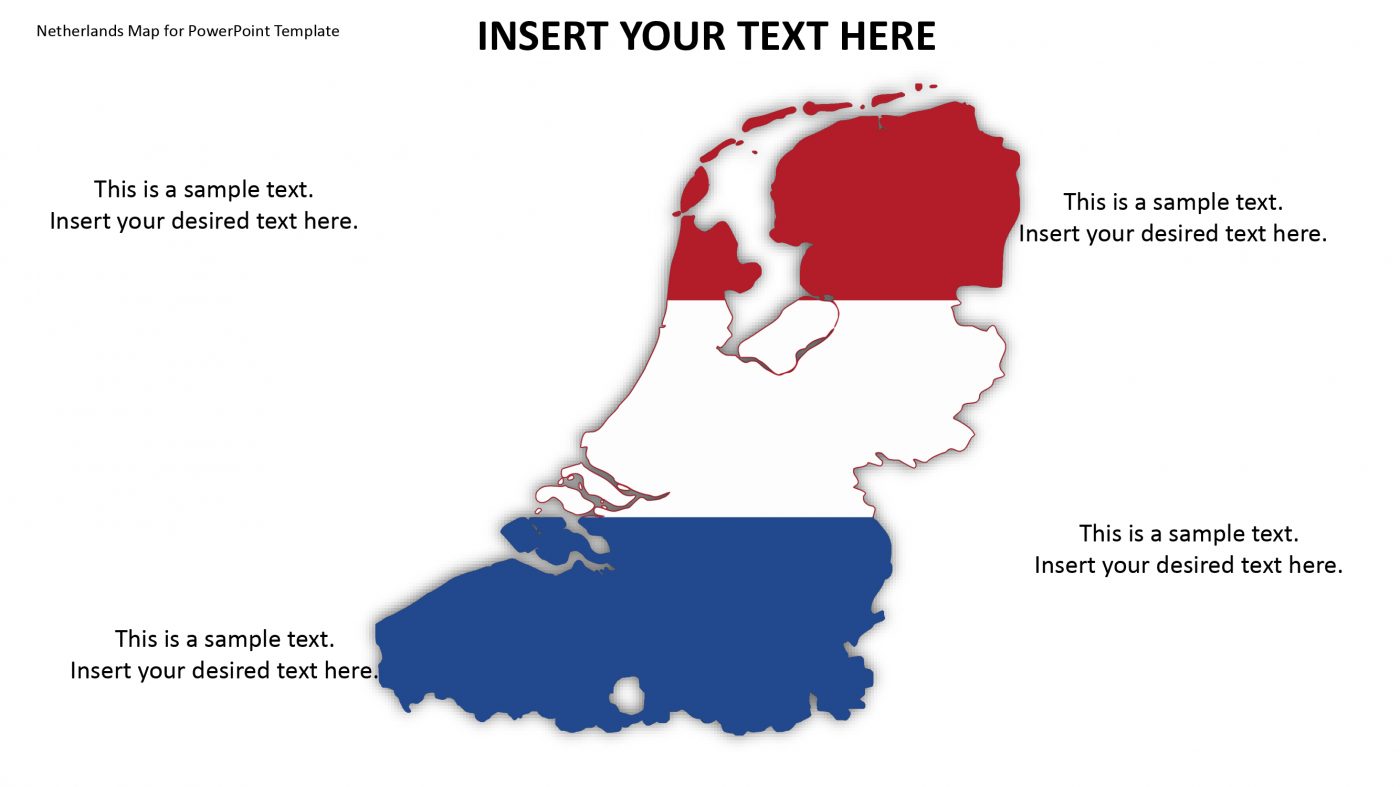 Netherlands Map for PowerPoint Template - Slidevilla