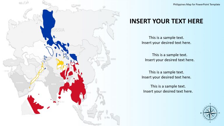 Philippines Map for PowerPoint Template - Slidevilla
