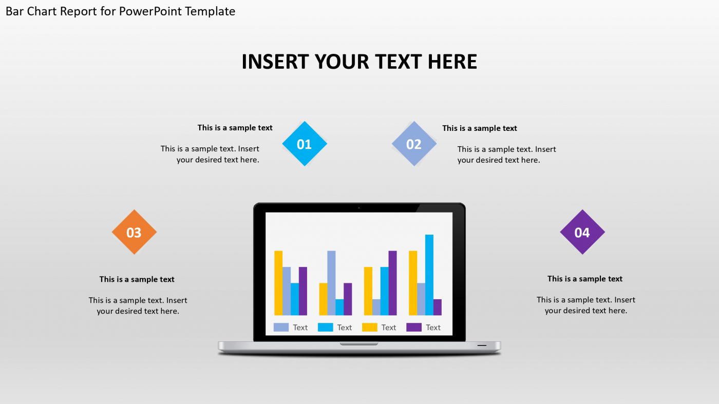 Bar Chart Report for PowerPoint Template - Slidevilla