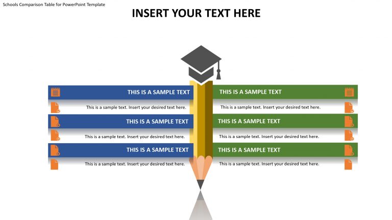 Schools Comparison Table for PowerPoint Template - Slidevilla