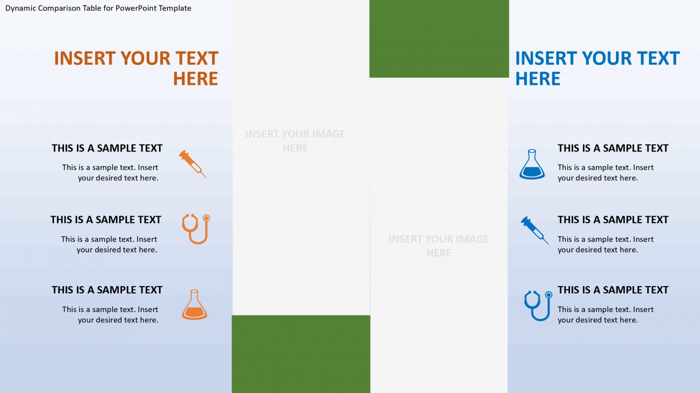 Dynamic Comparison Table for PowerPoint Template - Slidevilla