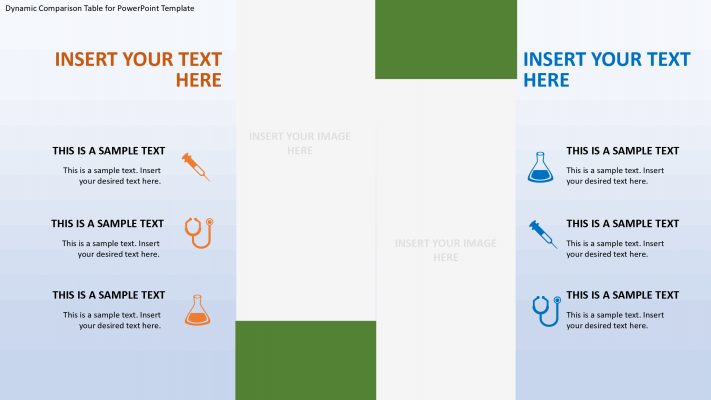 Dynamic Comparison Table for PowerPoint Template - Slidevilla