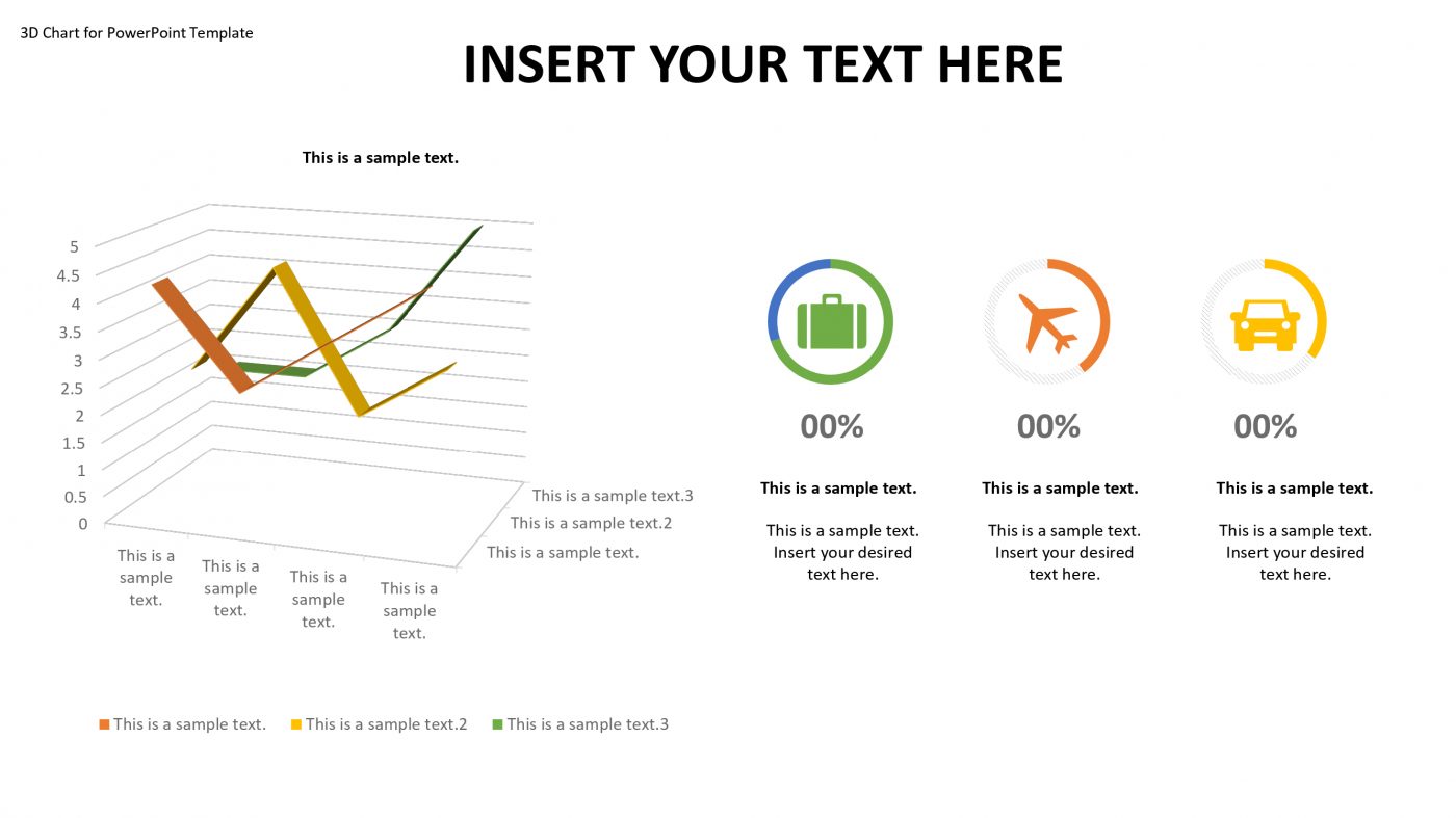 3D Chart for PowerPoint Template - Slidevilla
