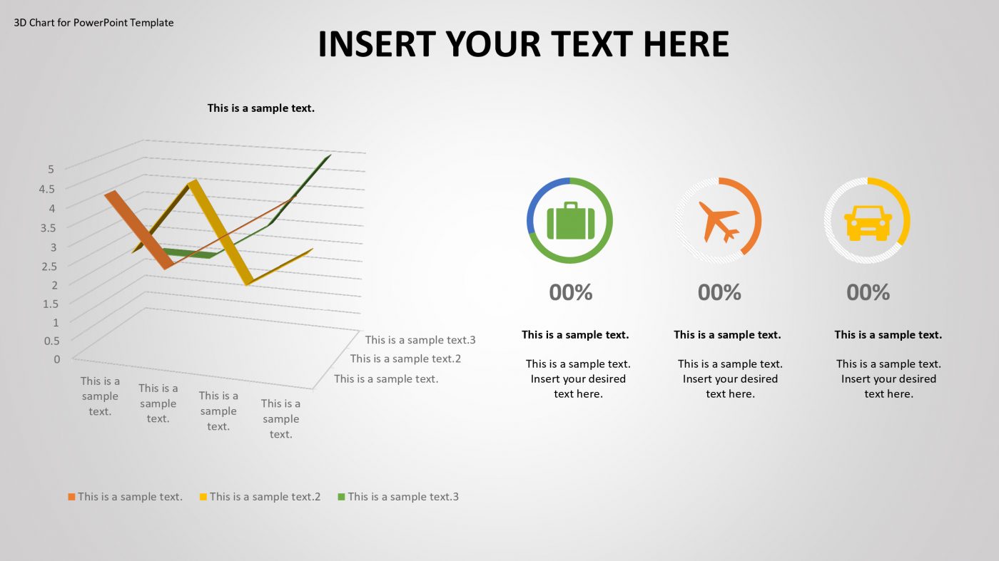 3D Chart for PowerPoint Template - Slidevilla