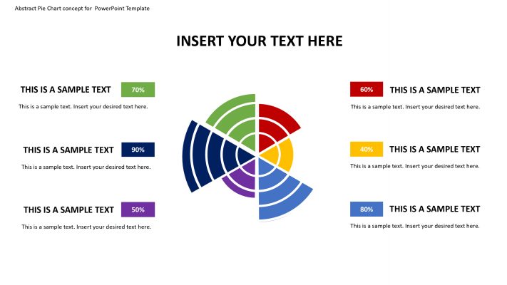 Abstract Pie Chart concept for PowerPoint Template - Slidevilla