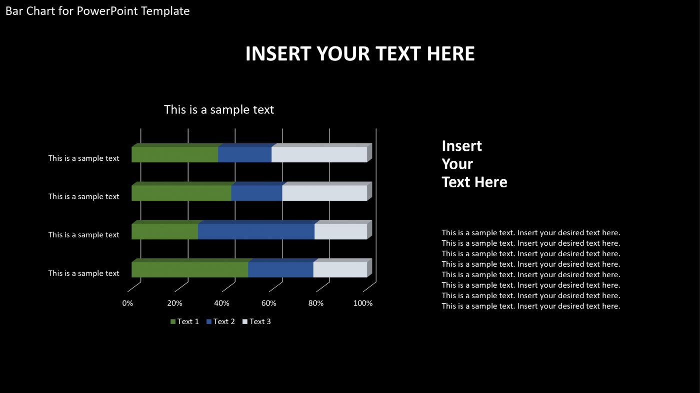 Bar Chart for PowerPoint Template - Slidevilla