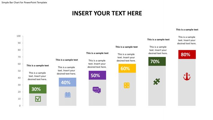 Simple Bar Chart for PowerPoint Template - Slidevilla