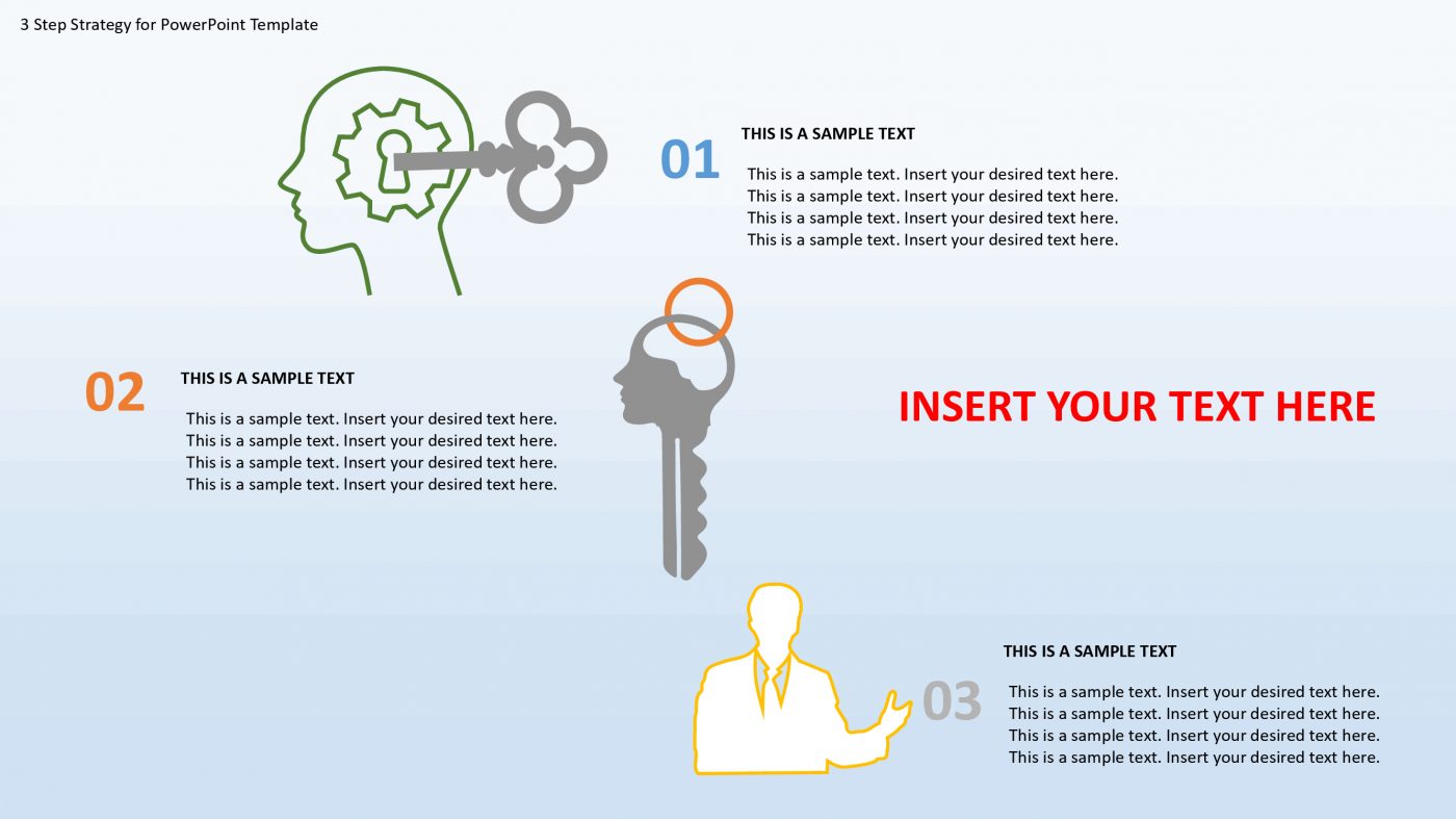 3 Step Strategy for PowerPoint Template - Slidevilla