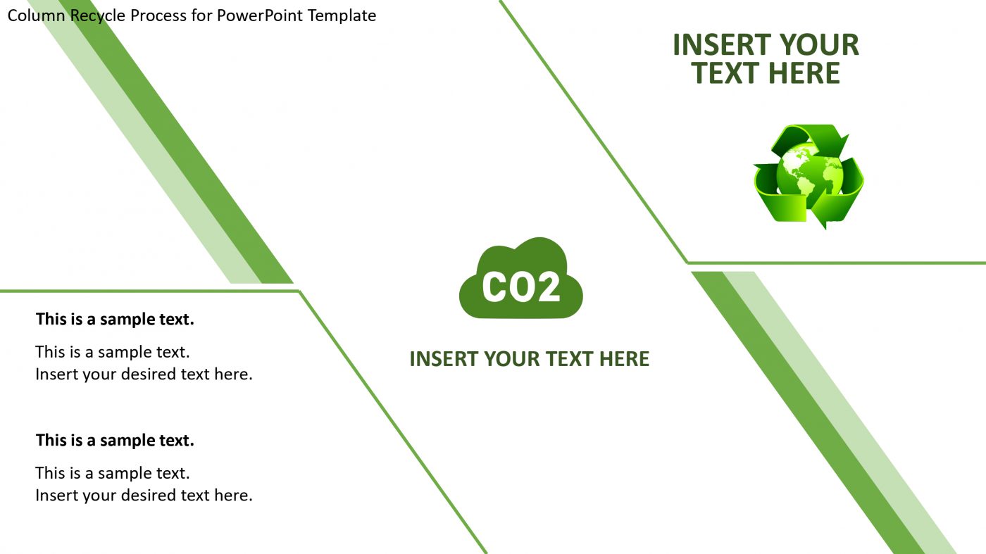 Column Recycle Process for PowerPoint Template - Slidevilla