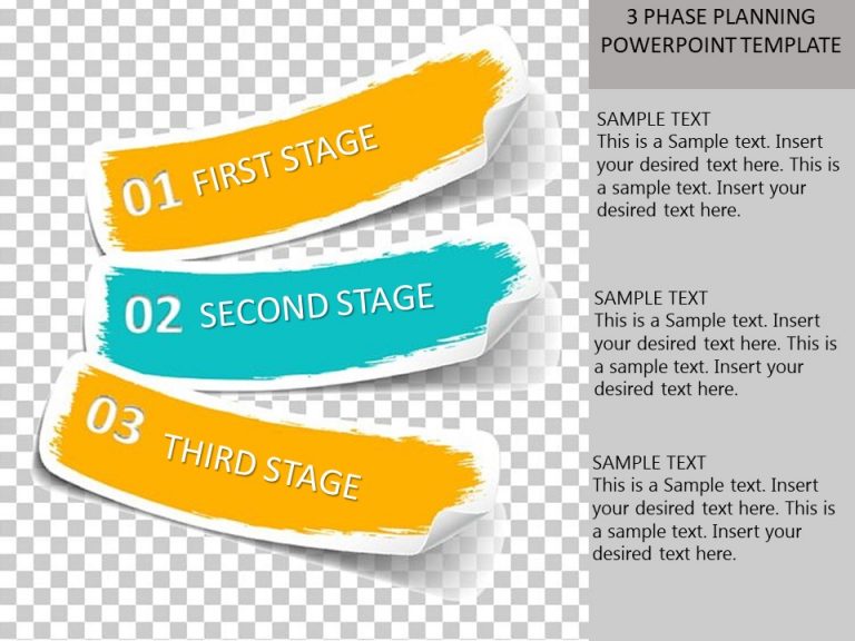 3-Phase Planning Timeline PowerPoint Template - Slidevilla