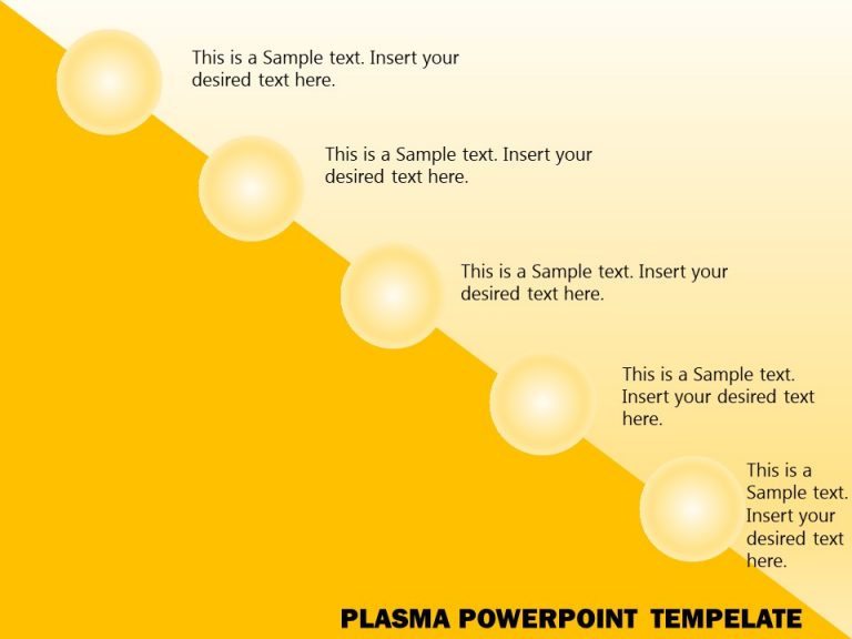 Plasma PowerPoint Template Slide - Slidevilla