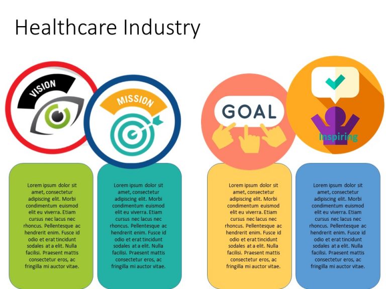 Healthcare Industry PowerPoint Template Slide