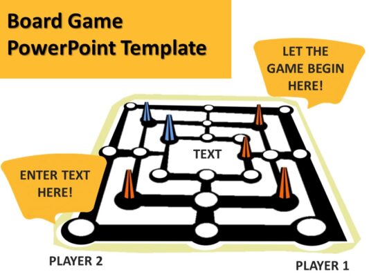 Board Game PowerPoint Template | Customizable & Editable PPT